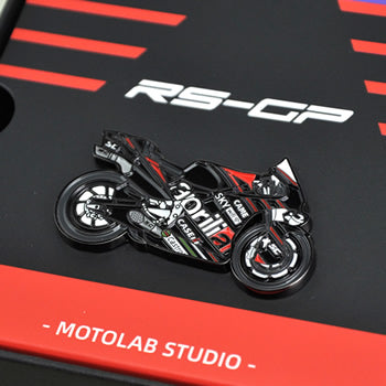 Pin Badges of Bikes and Helmets Inspired by MotoGP Racing – MotoPins