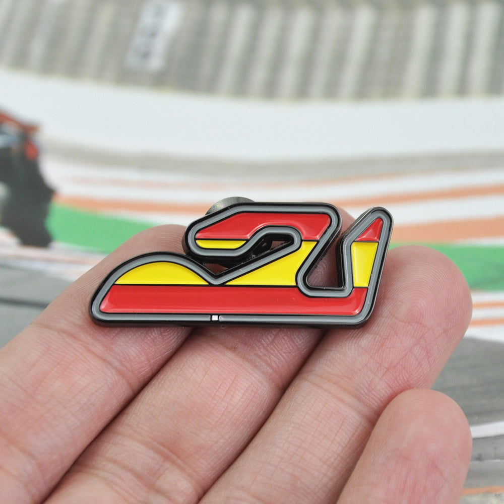 Valencia Circuit Ricardo Tormo Motogp Race Track Lapel Pins Badge ...