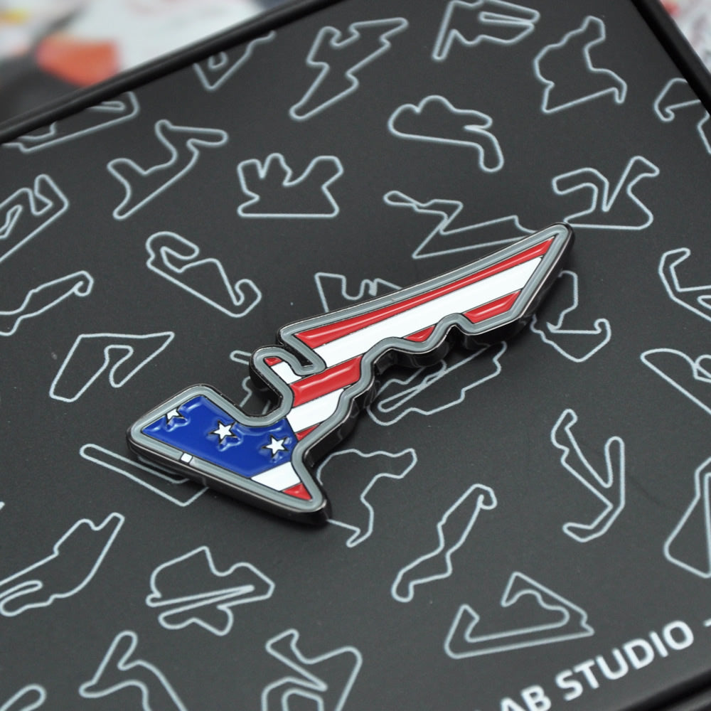 Circuit of the Americas COTA Austin F1 Motogp Race Track Lapel Pins ...
