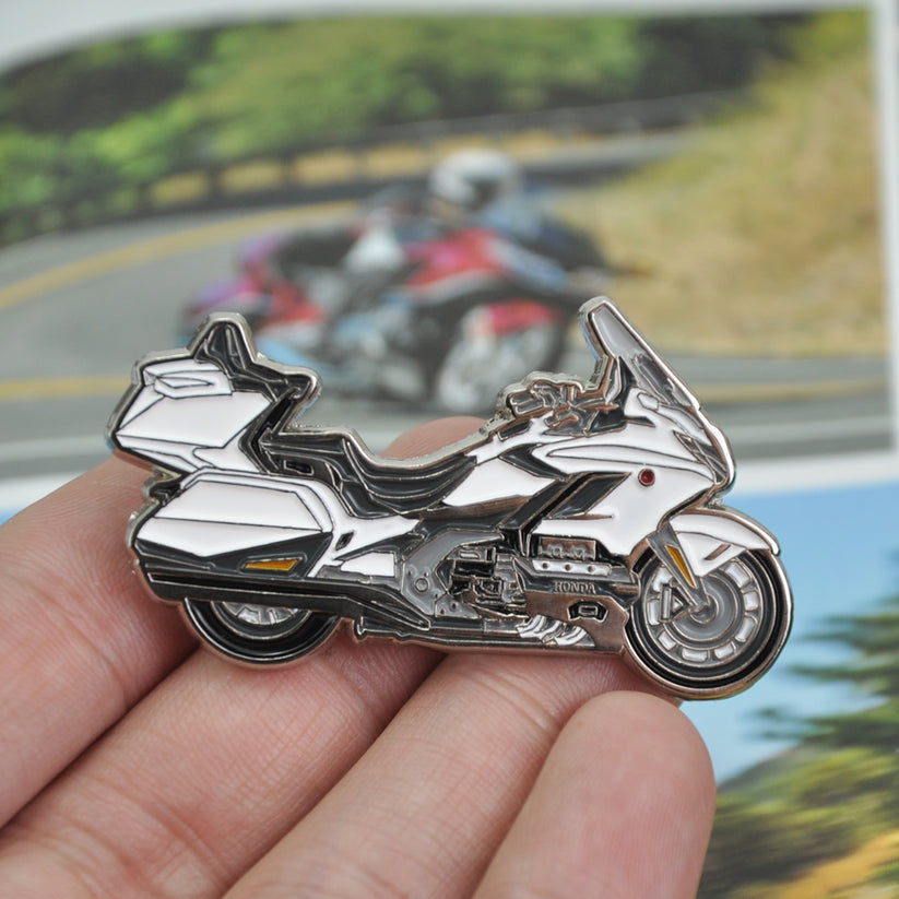GL1800 Gold Wing Touring Lapel Pins Badge Gifts for Motorcycle Riders ...