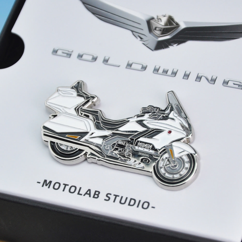 GL1800 Gold Wing Touring Motorcycle Pin Badge – MotoPins