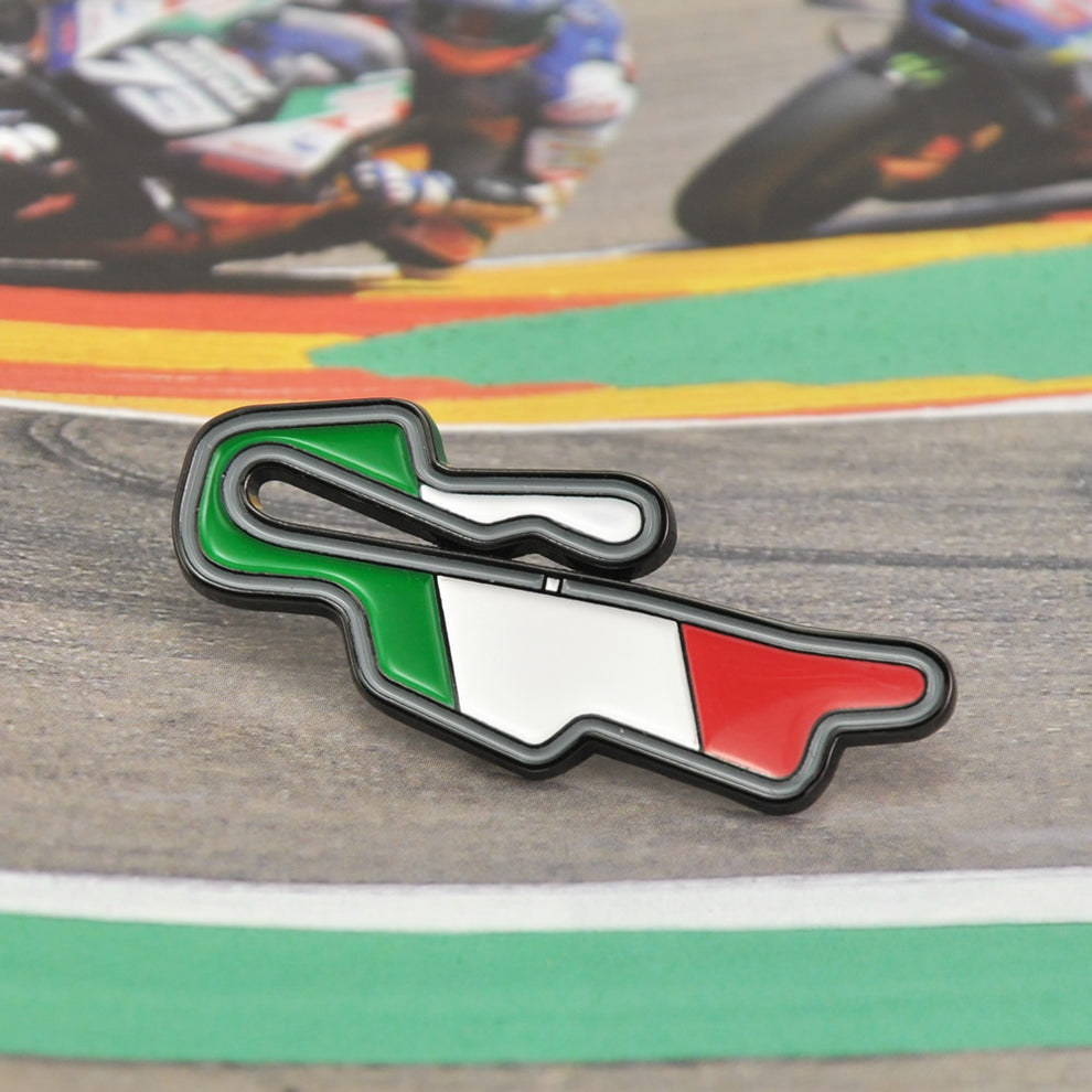 Mugello Circuit F1 Moto GP Race Track Lapel Pins Merchandise – MotoPins