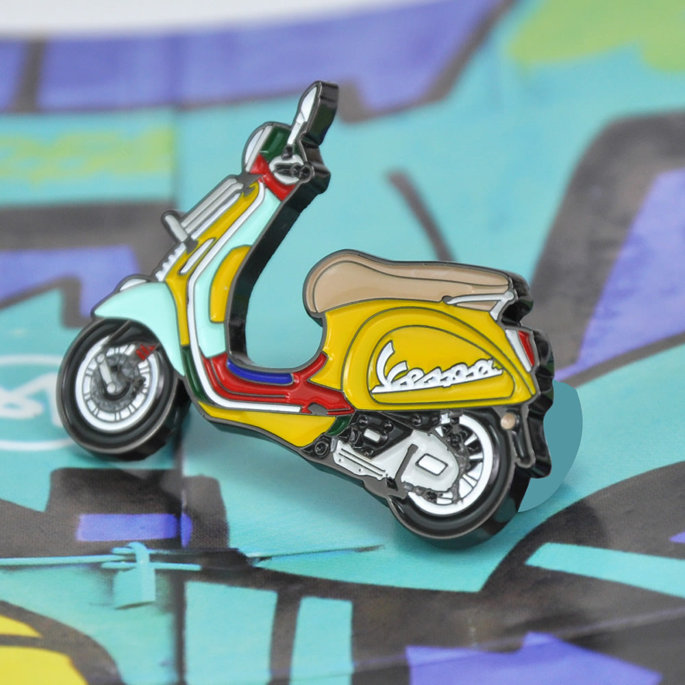 Vespa Primavera 150 Lapel Pin Badge Gifts for Scooter Motorcycle Riders – MotoPins