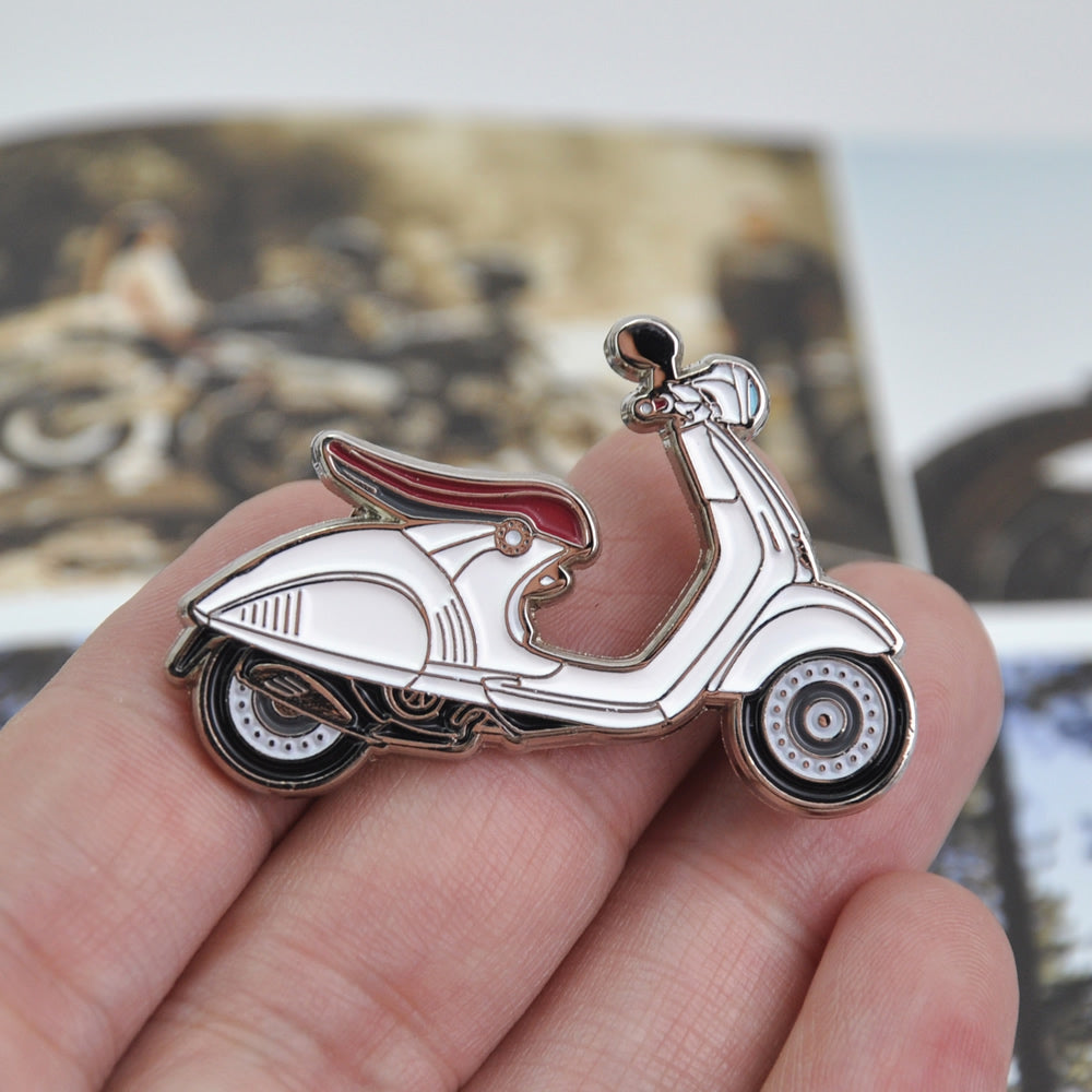 Vespa 946 Scooter Motorcycle Lapel Pin Badge Gift for Motorbike Riders – MotoPins